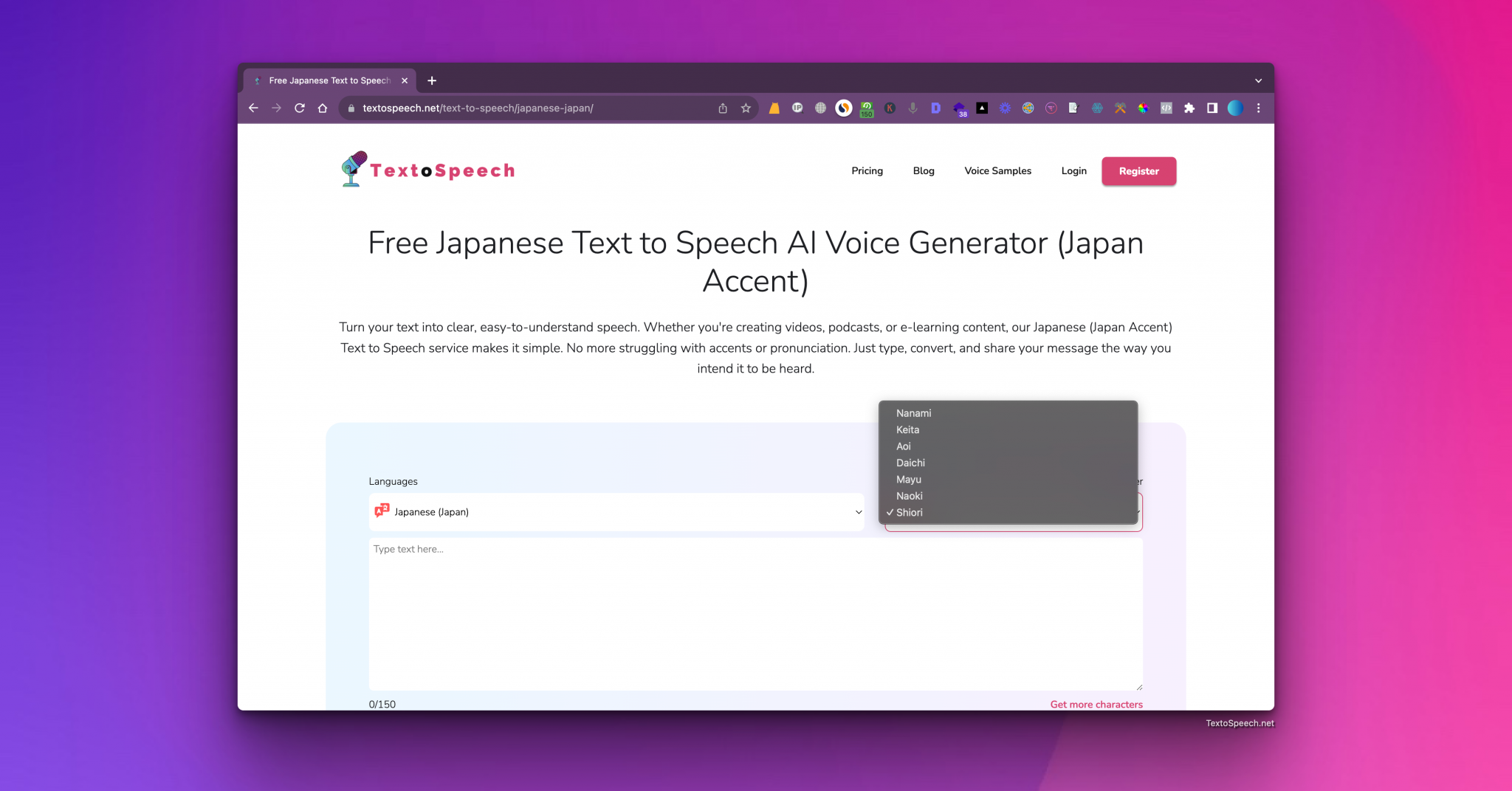 6 Best Japanese Text to Speech Voice Generator