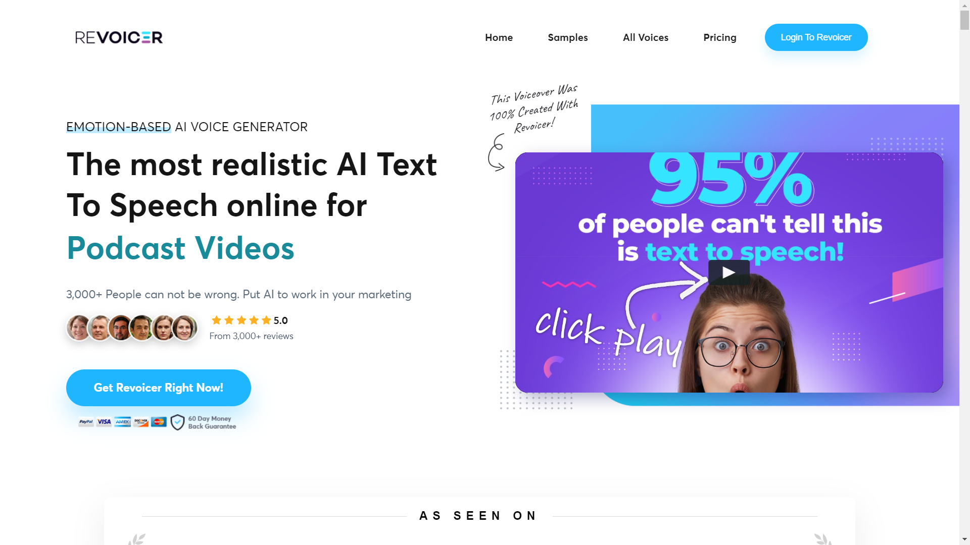 Revoicer Review: Features, Pros And Cons - TextoSpeech