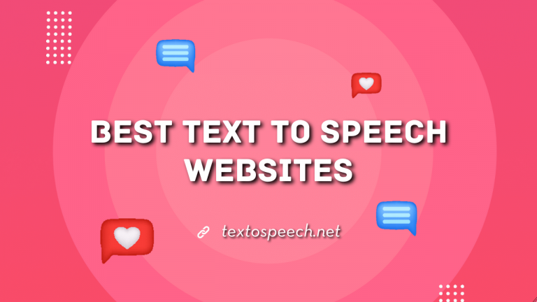 Top 5 Best Text to Speech Websites - TextoSpeech